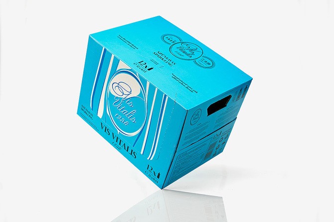 Sparkling Mineral Water Box Vis Vitalis 0.6L
